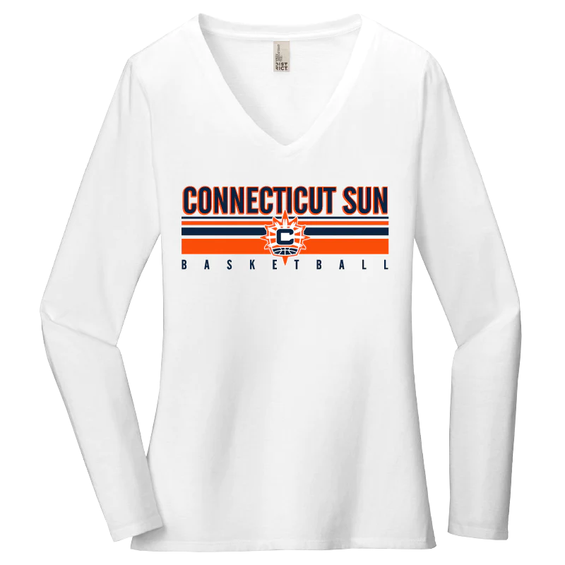 Connecticut Sun Ladies' Line Long Sleeve T-Shirt – Connecticut Sun by ...